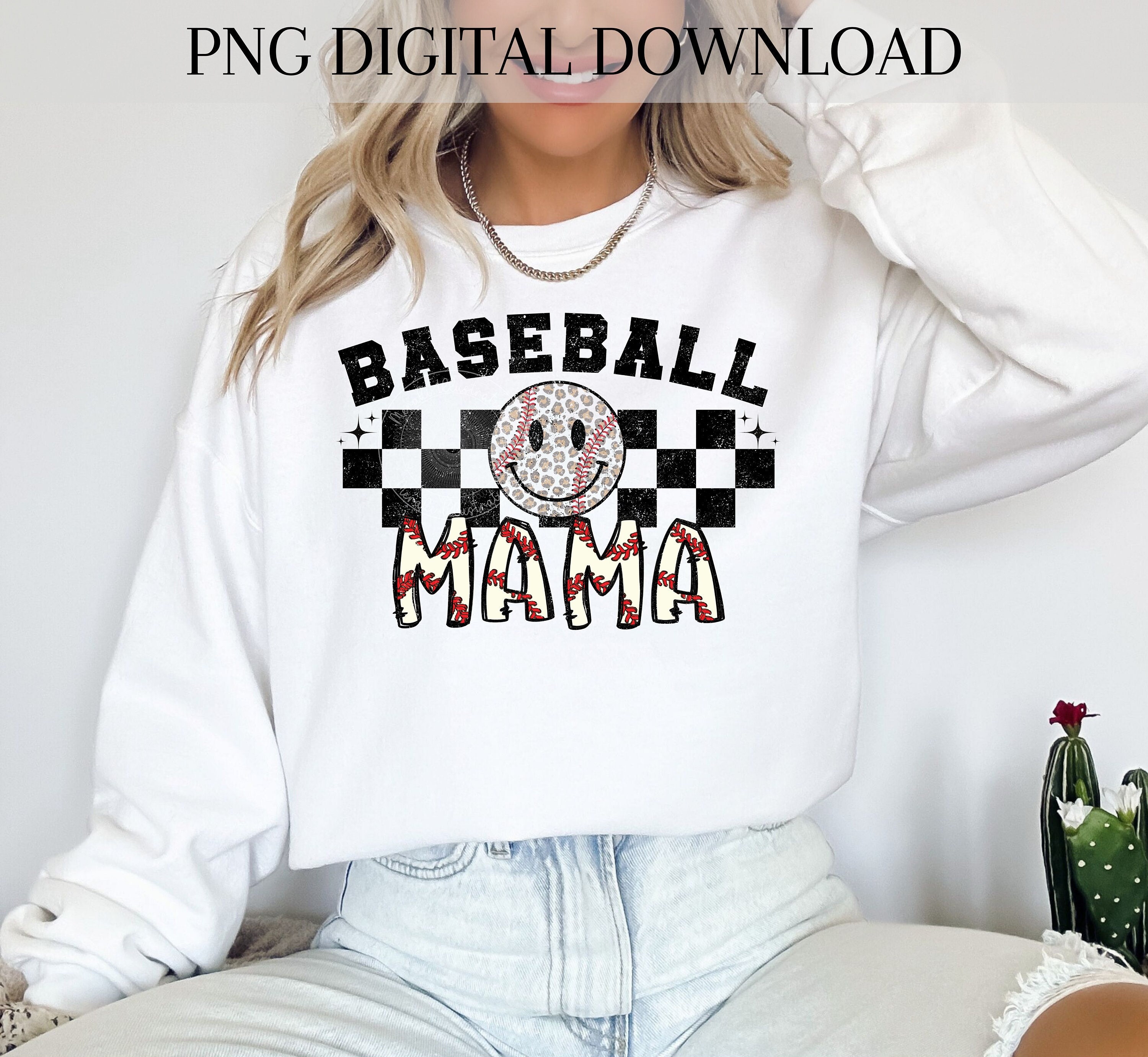 Baseball Mama PNG Image,mama Png, Mom Png, Mothers Day, Mama Png, Retro ...