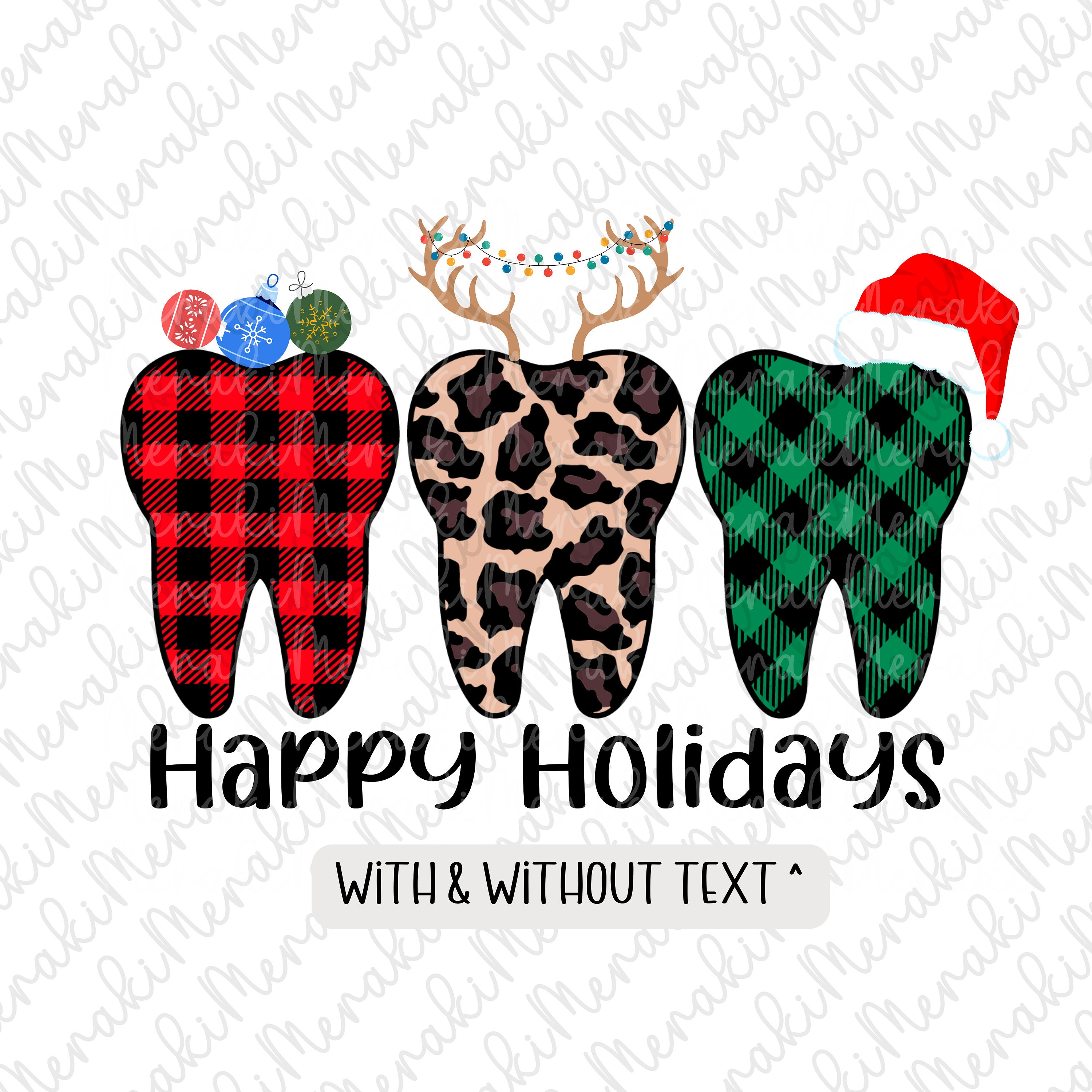 Dental Assistant Sublimation PNG, Dental Christmas Png, Dental Santa ...