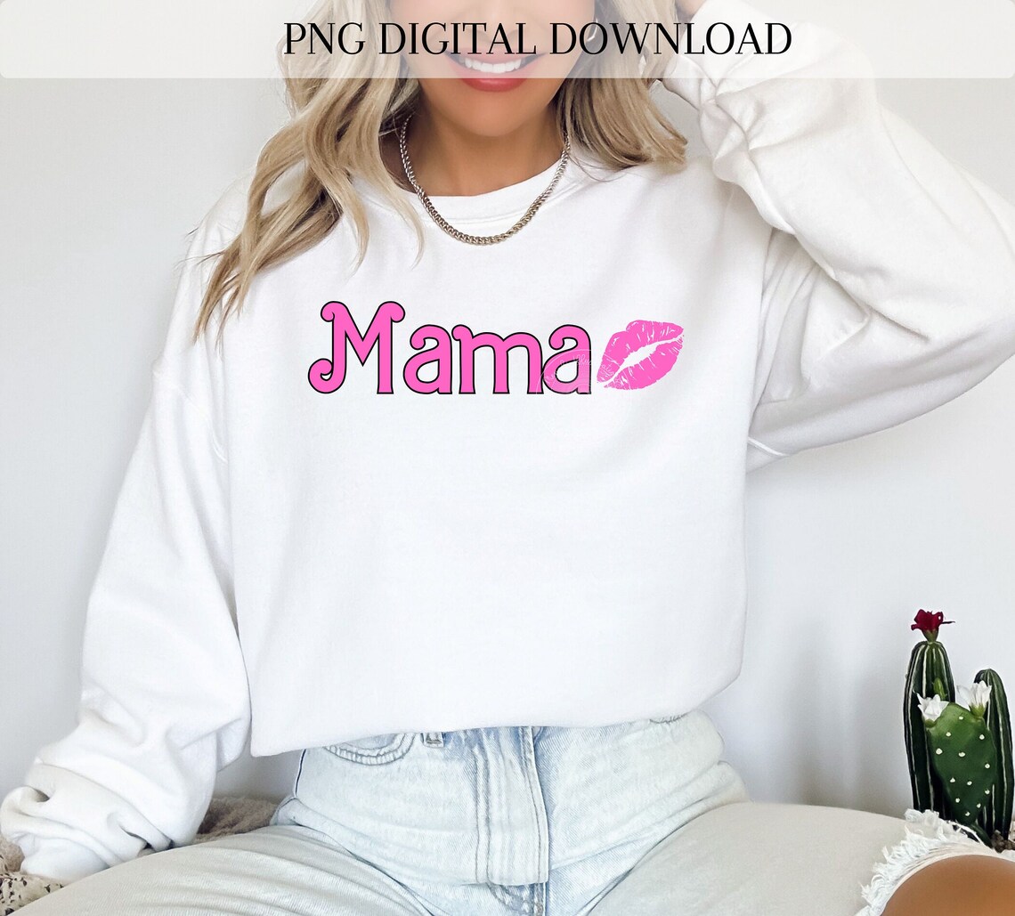 Mama Mini Png Bundle, Straight AND Arch Bundle Barbi Mama Png, Barbi ...