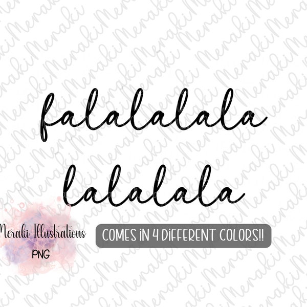 Falalalala - Etsy