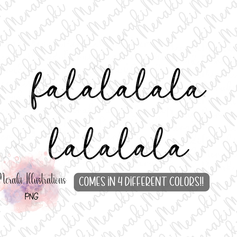 Falala Png, Falalalala Lalalala Png, Sublimation Png, Merry Christms ...
