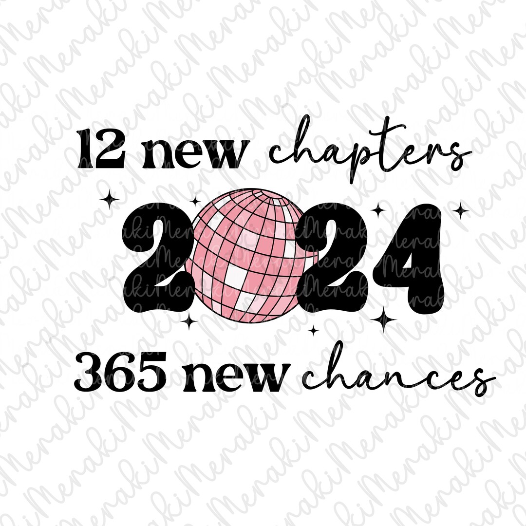 12 New Chapters 365 New Chances PNG, Simple New Year Png, New Years ...