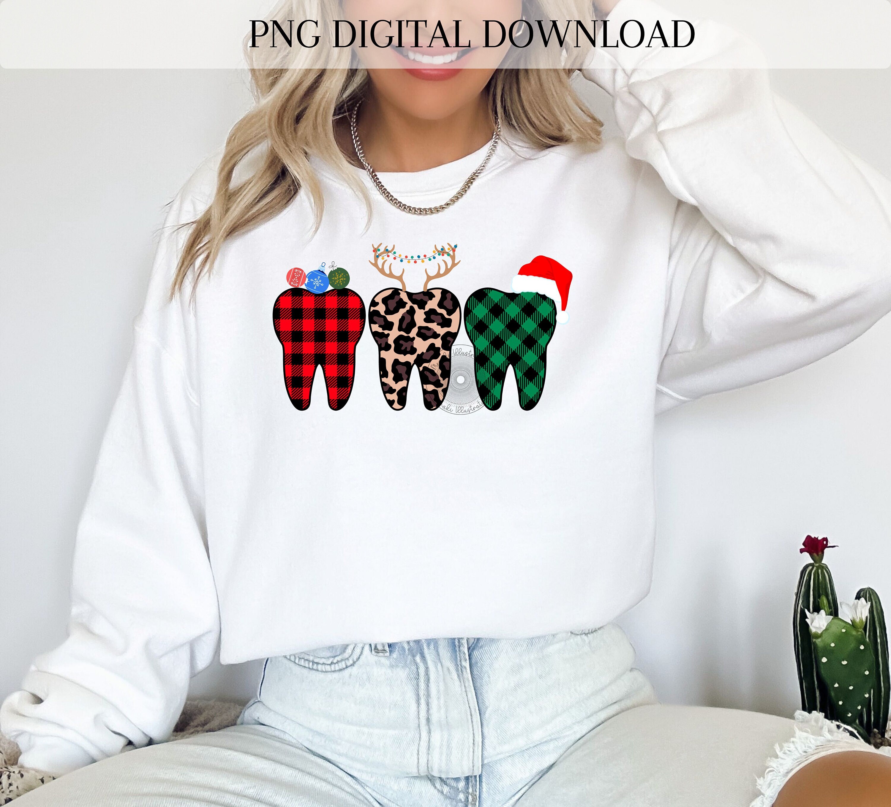 Dental Assistant Sublimation PNG, Dental Christmas Png, Dental Santa ...