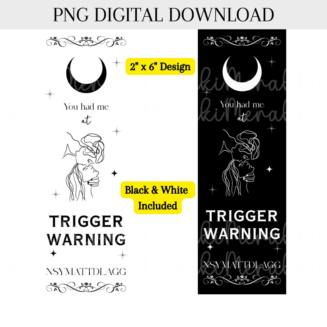 Printable Bookmarks PNG Dark Romance, Bookish Bookmark Spicy Dark ...