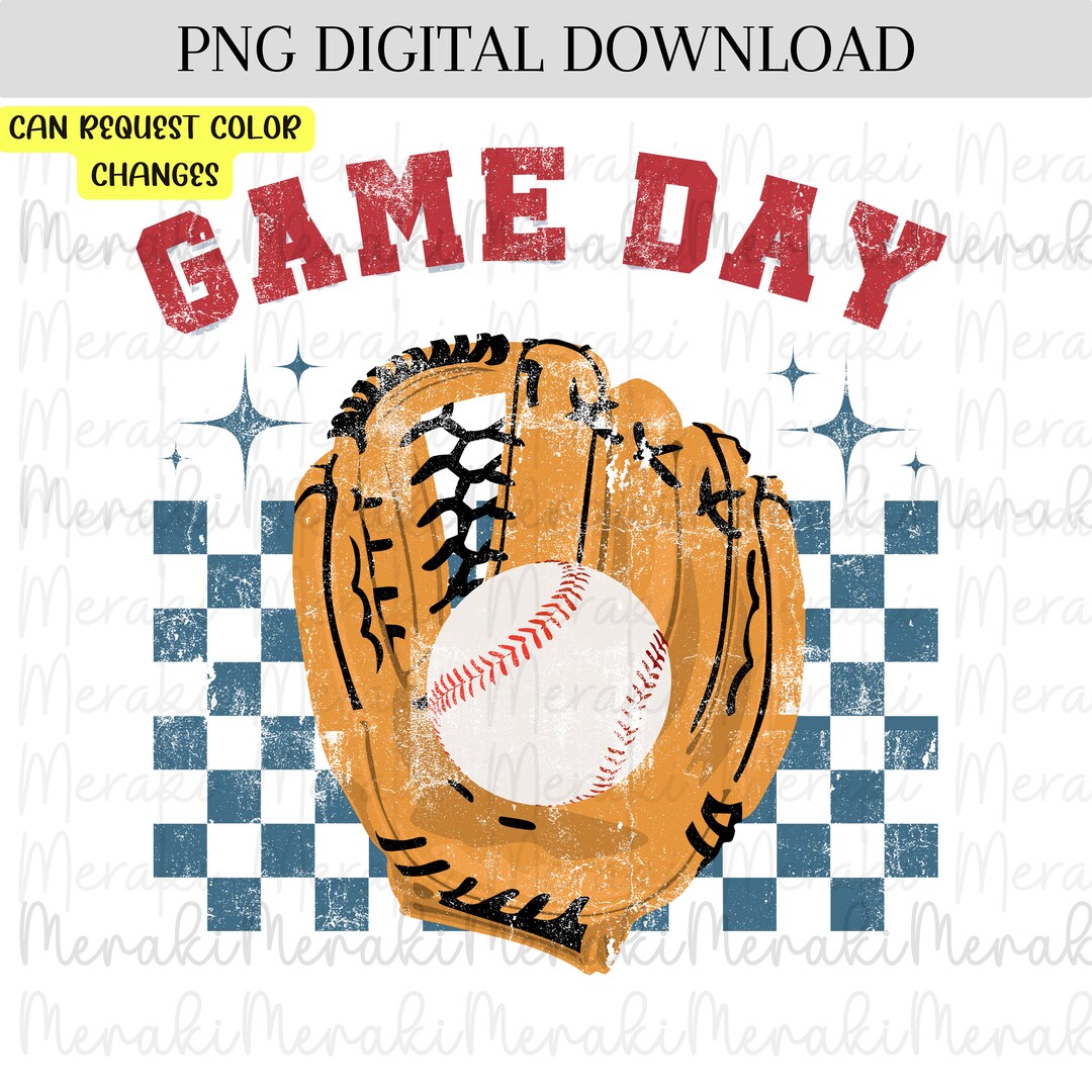 Game Day Png EDITABLE, Baseball Png, Baseball Season Png, Baseball Fans ...