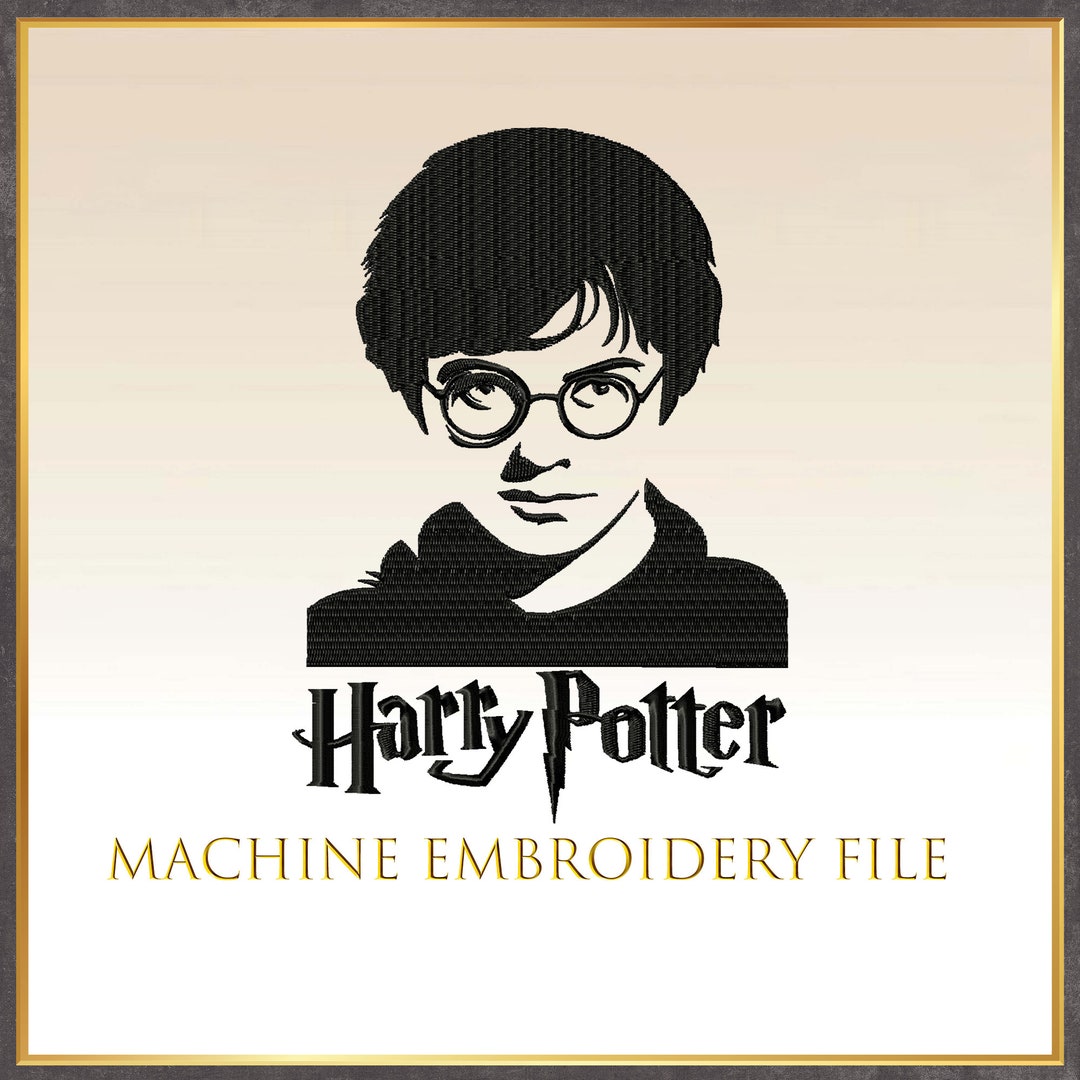 Harry Embroidery Designs,hp Embroidery Designs,hp Pes Files,instanst ...