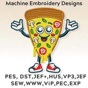 Pizza Mens Embroidery Designs,mens Embroidery Designs,diy Machine ...