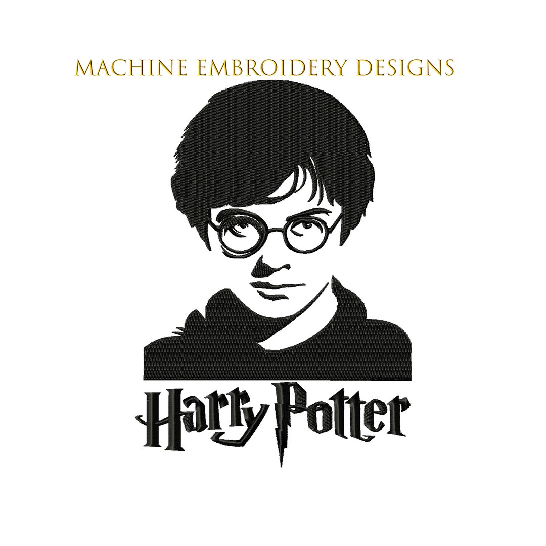 Harry Machine Embroidery Design, Wizard Embroidery Design, HP PES ...