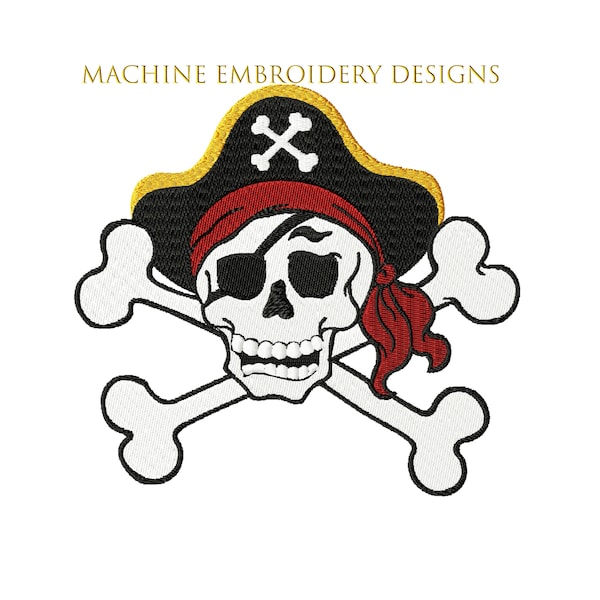 Pirate Embroidery Designs - Etsy