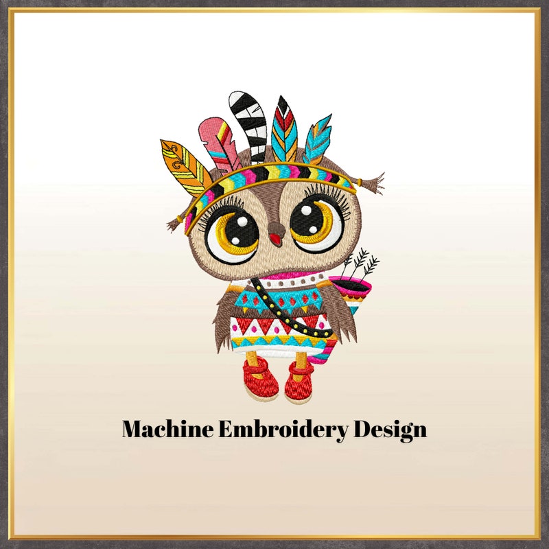 Owl Embroidery - Etsy