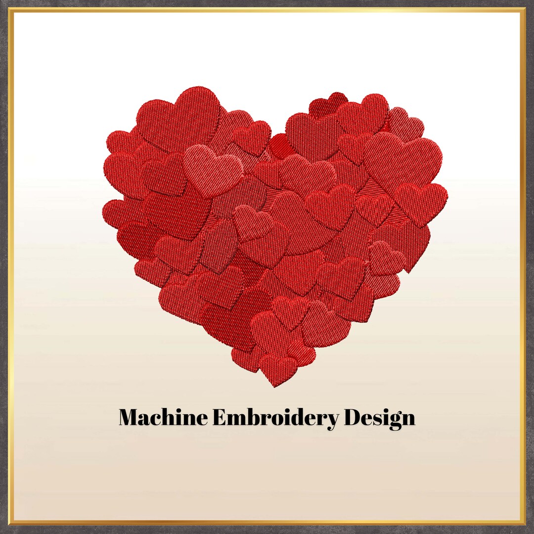 Heart Embroidery Design,machine Embroidery Designs Christmas, Machine ...