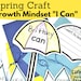 Craft for Kids Printable, Spring Writing Craft, Growth Mindset Writing ...