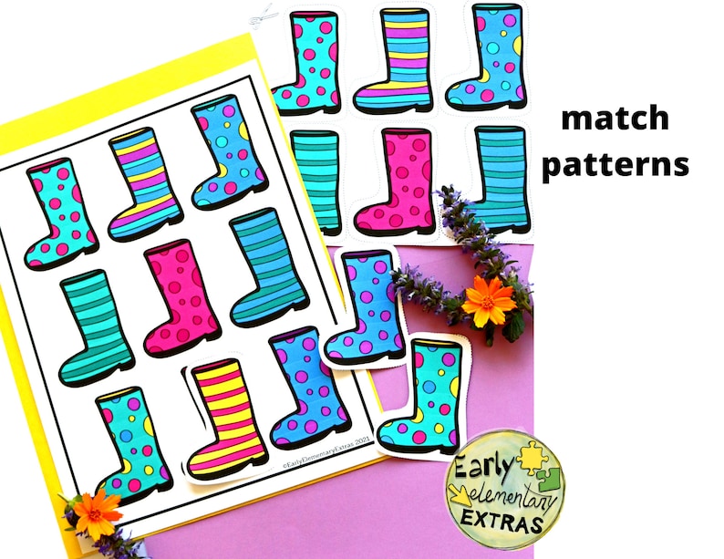 Color Matching Printable for Toddlers Matching Busy Book | Etsy
