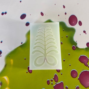 Adinkra Symbol Aya fern Silicone Earring/pendant Mould - Etsy