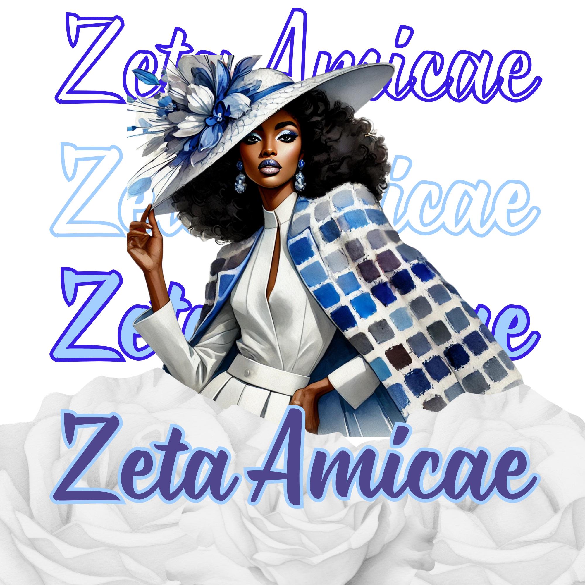 Zeta Amicae Stack Design With Pic PNG - Etsy