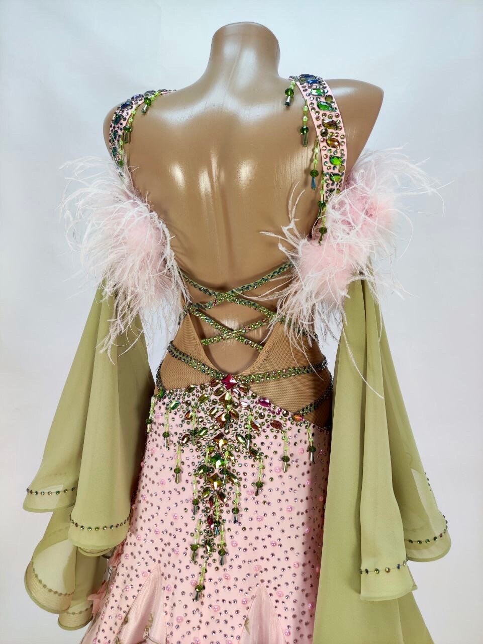 Spring is Calling - Ballroom Dance Dress Couture. Custom Made With ...