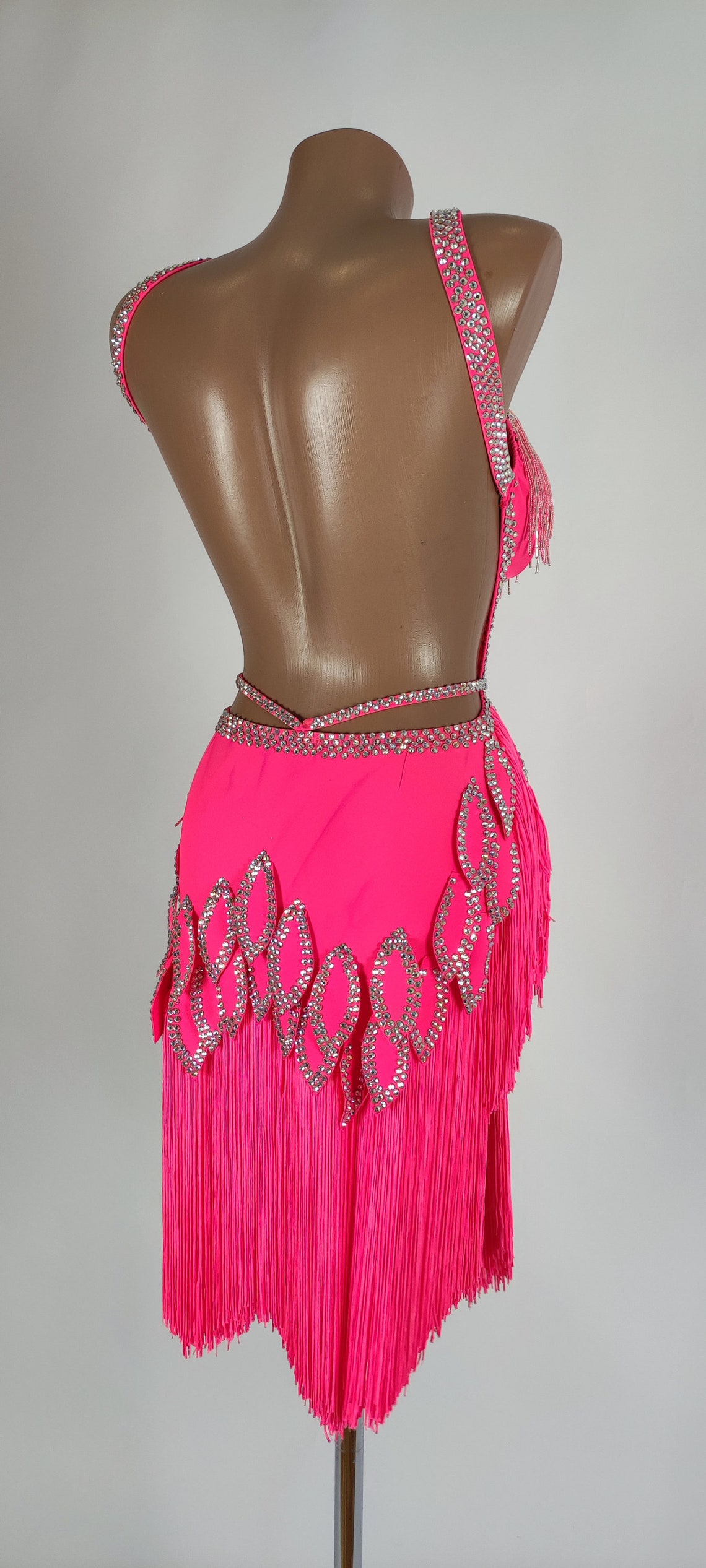 Rhythm & Latin Dress. Ballroom Dance Dress for Standard. - Etsy