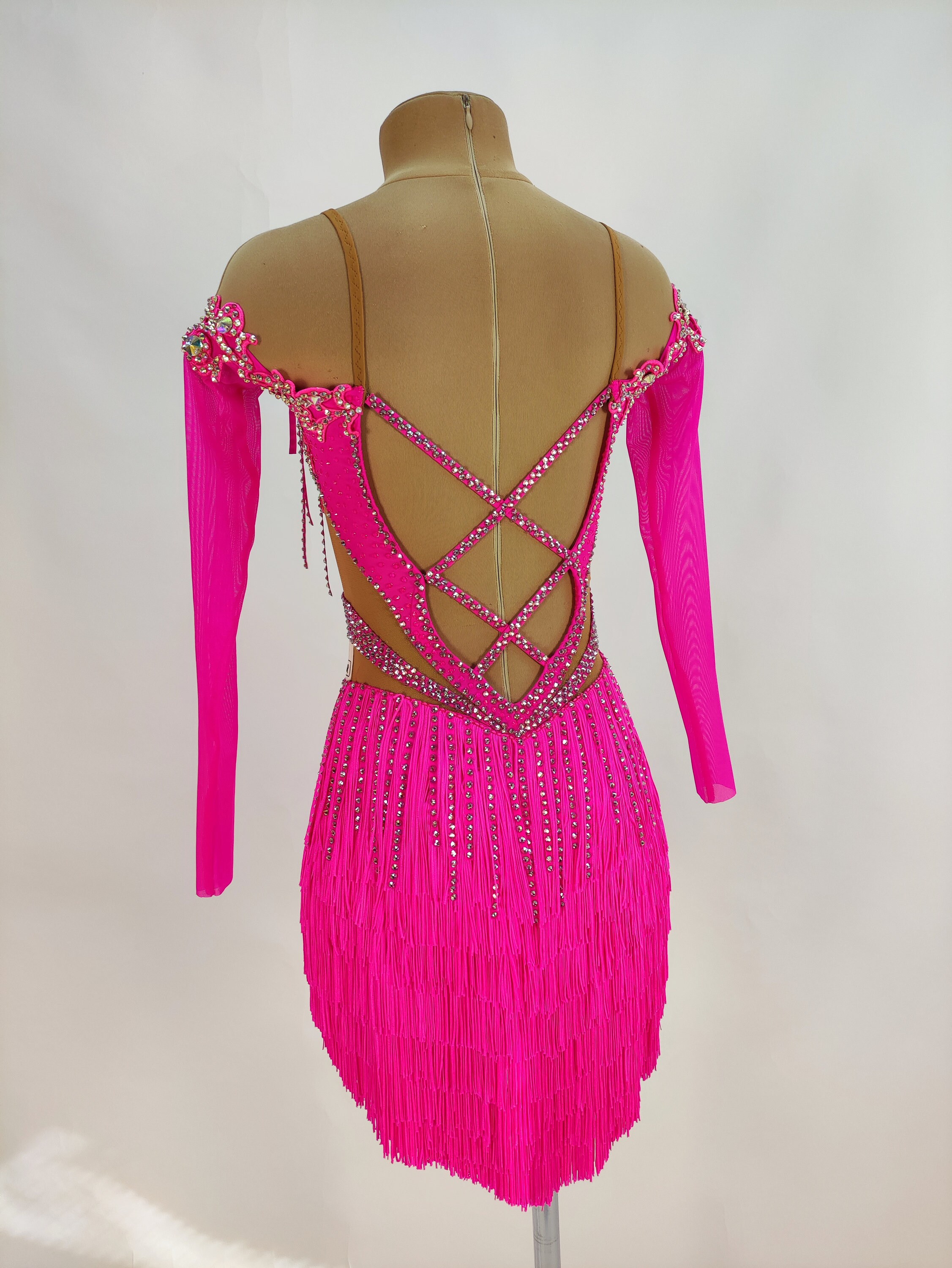 Bright Pink: Rhythm & Latin Ballroom Dress. - Etsy