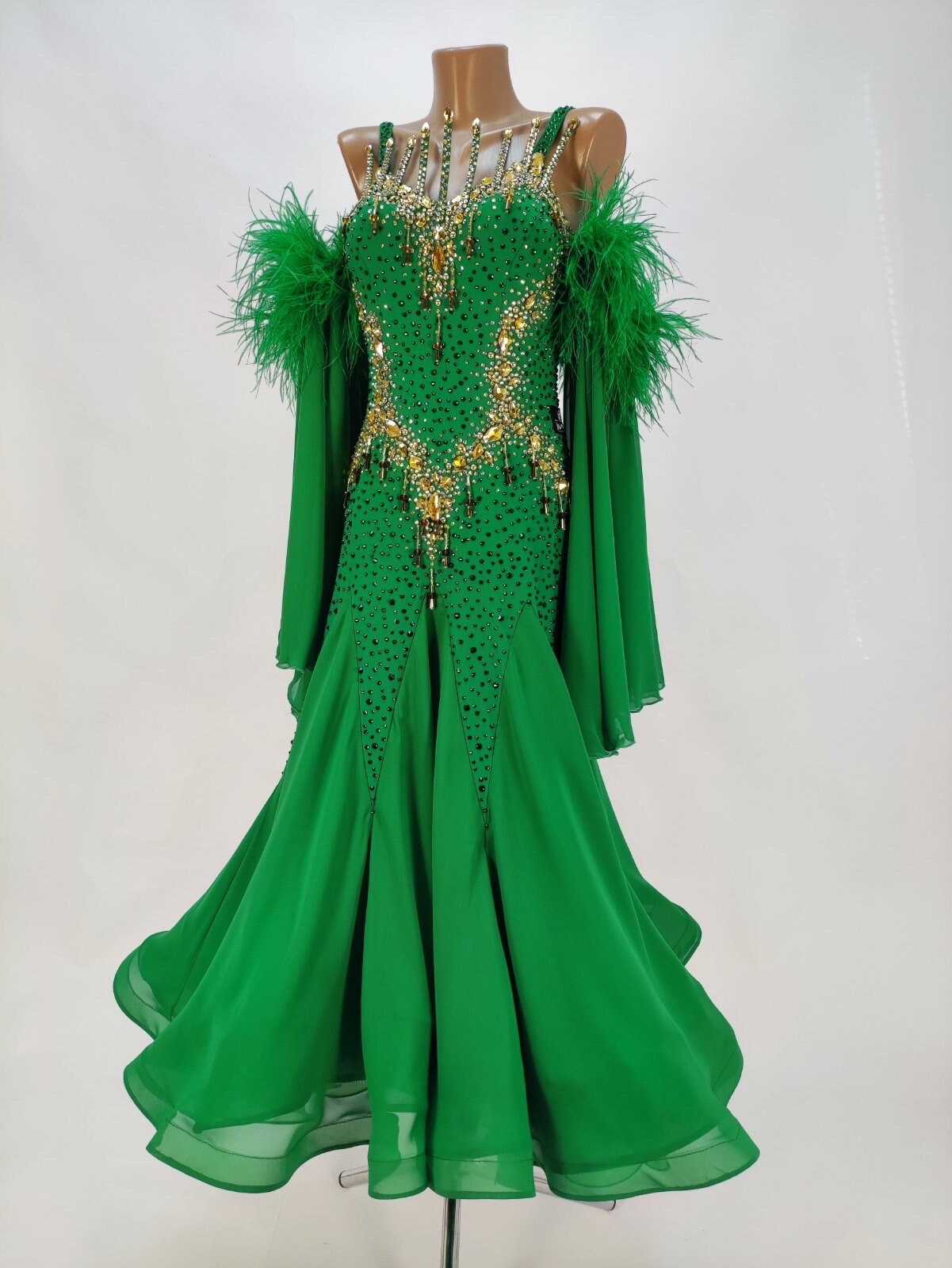 Envy Me: Ballroom Dance Dress. Custom Made Ballgown for Standard ...