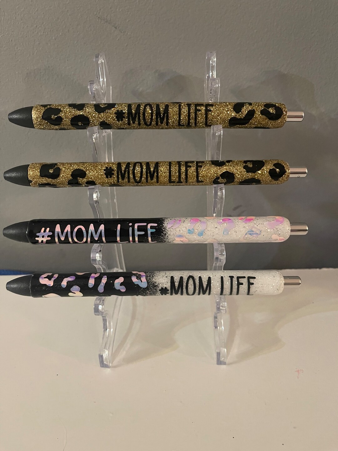Mom Life Glitter Pen - Etsy