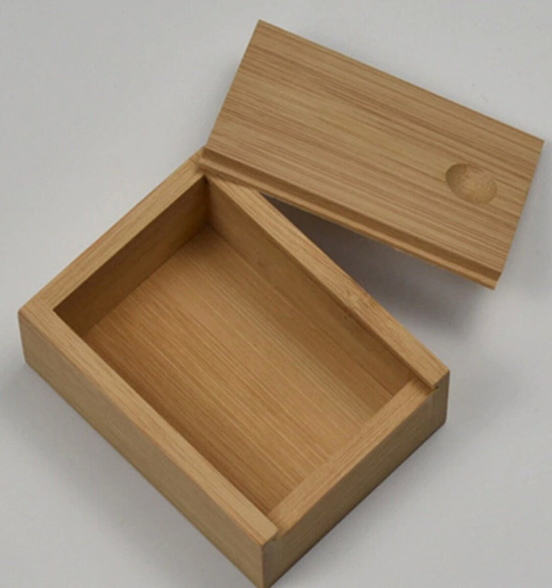 Natural Bamboo Box for Gifts or Storage - Etsy