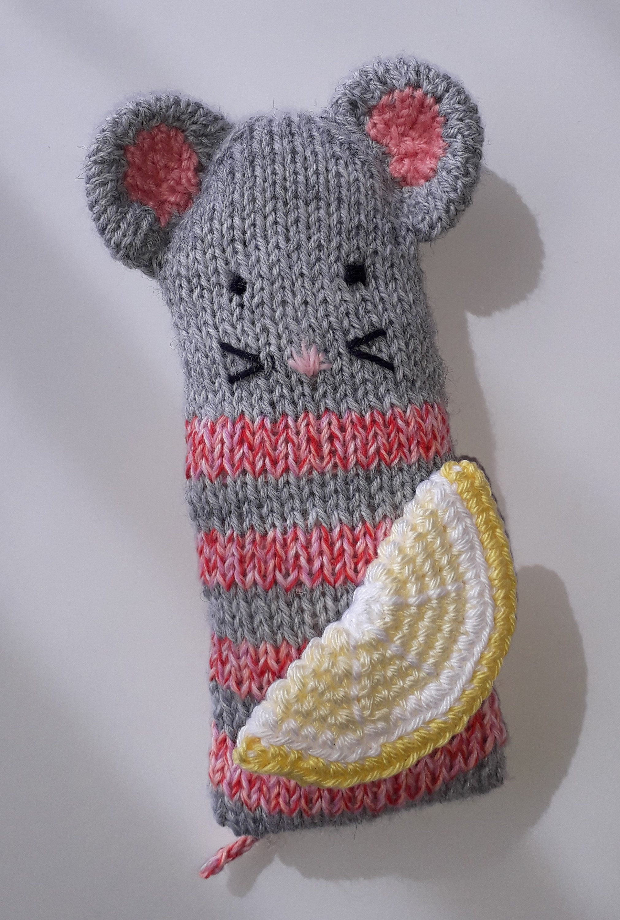 Animal Knitting Pattern Toy Mouse for Children - Etsy