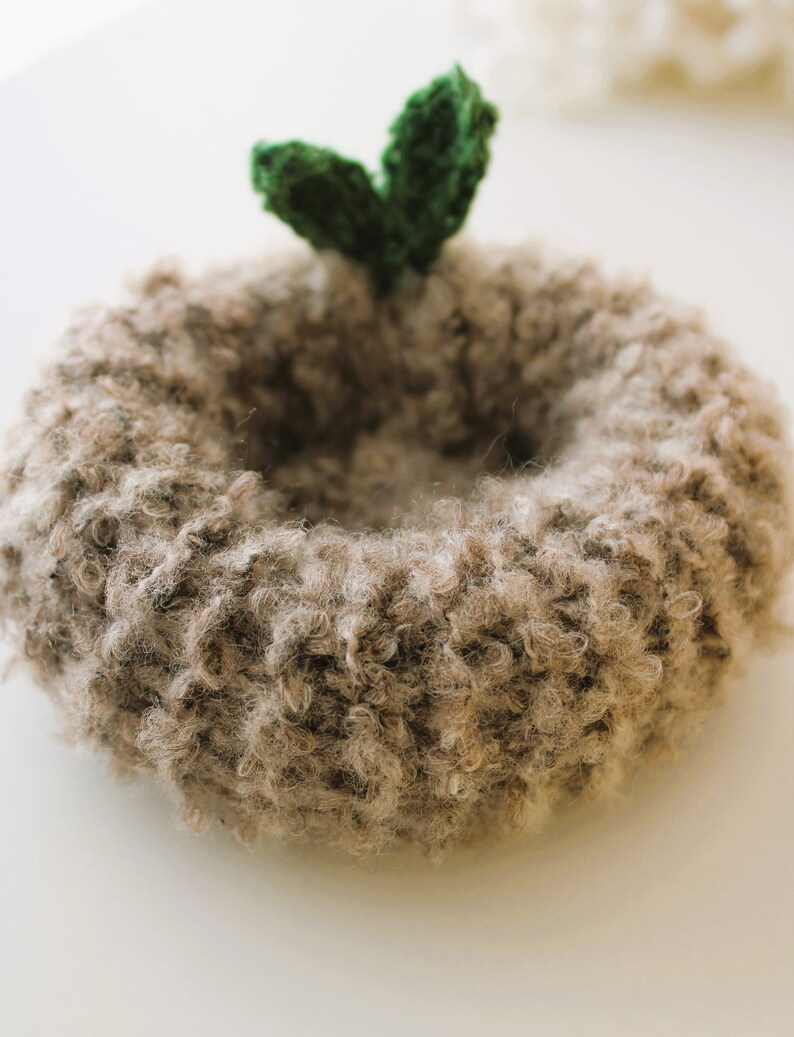 Knitted Bird's Nest Pattern - French PDF Pattern - Knitting and Crochet ...