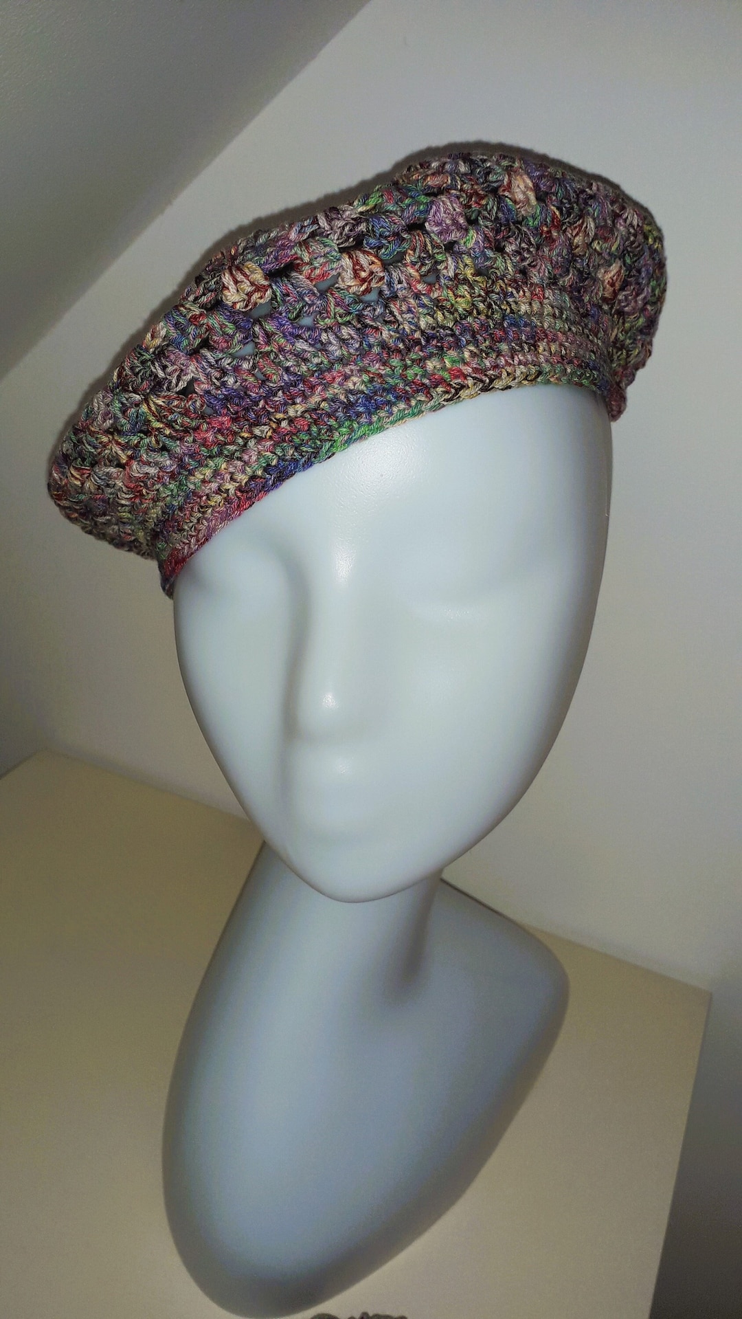 Cotton Beret Women's Beret Head Circumference 56-57 Cm Summer Hat - Etsy