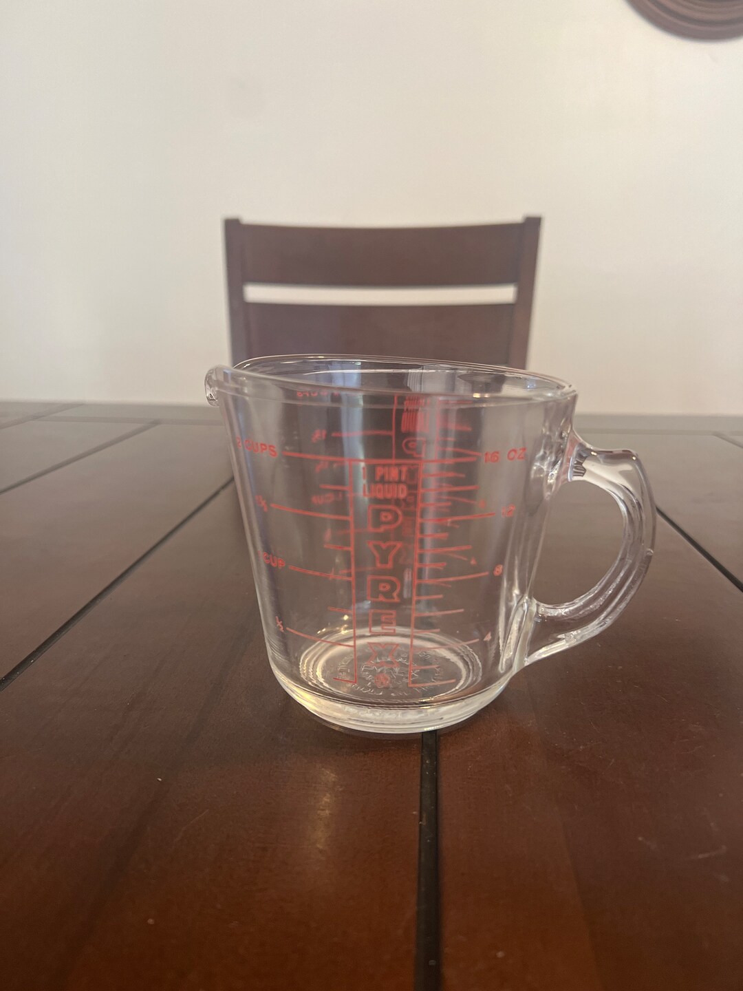 Vintage Pyrex D Handle 2 Cup Measuring Cup - Etsy