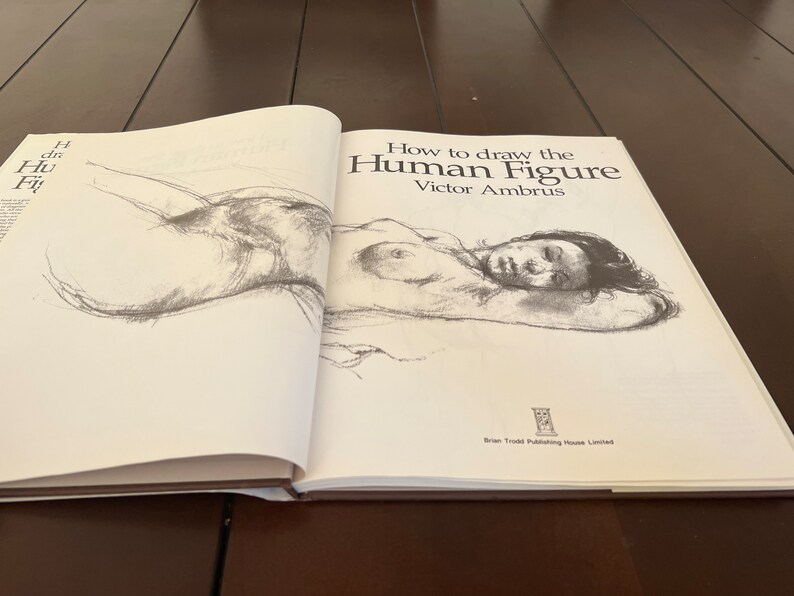 How to Draw the Human Figure by Victor Ambrus - Etsy