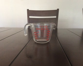 Vintage Pyrex 1 Cup Measuring Cup - #508 - 1970's - Etsy