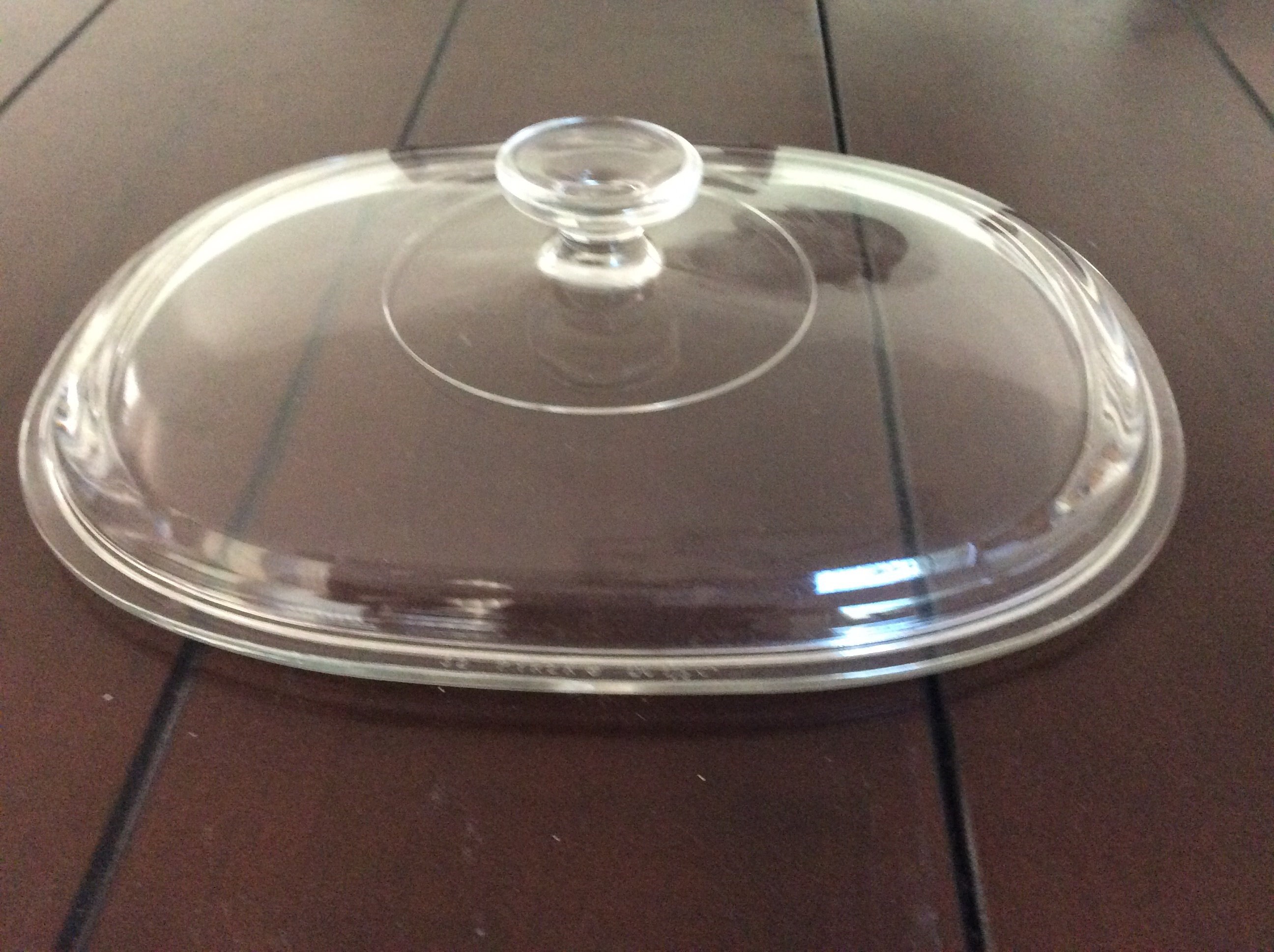Vintage Pyrex 703 Clear Oval Roaster - Etsy