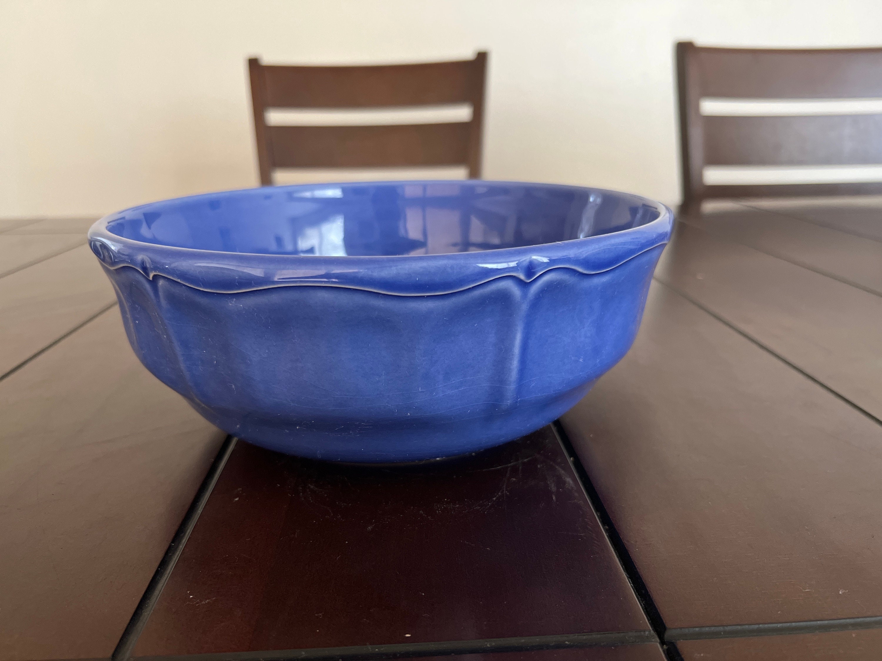 Varages Purple Bowl Made in France - Etsy