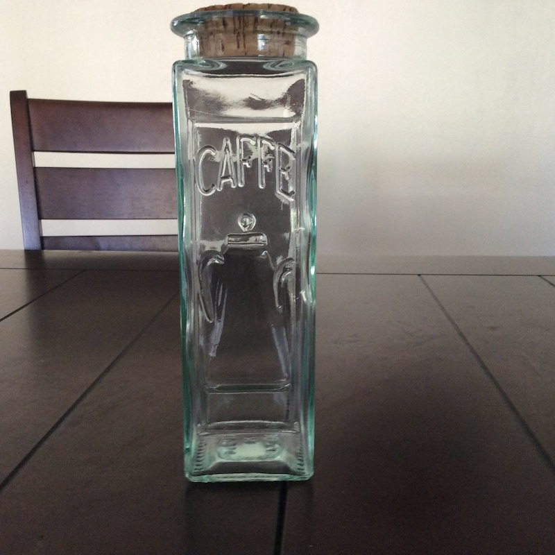 Italian Glass Jar - Etsy Australia