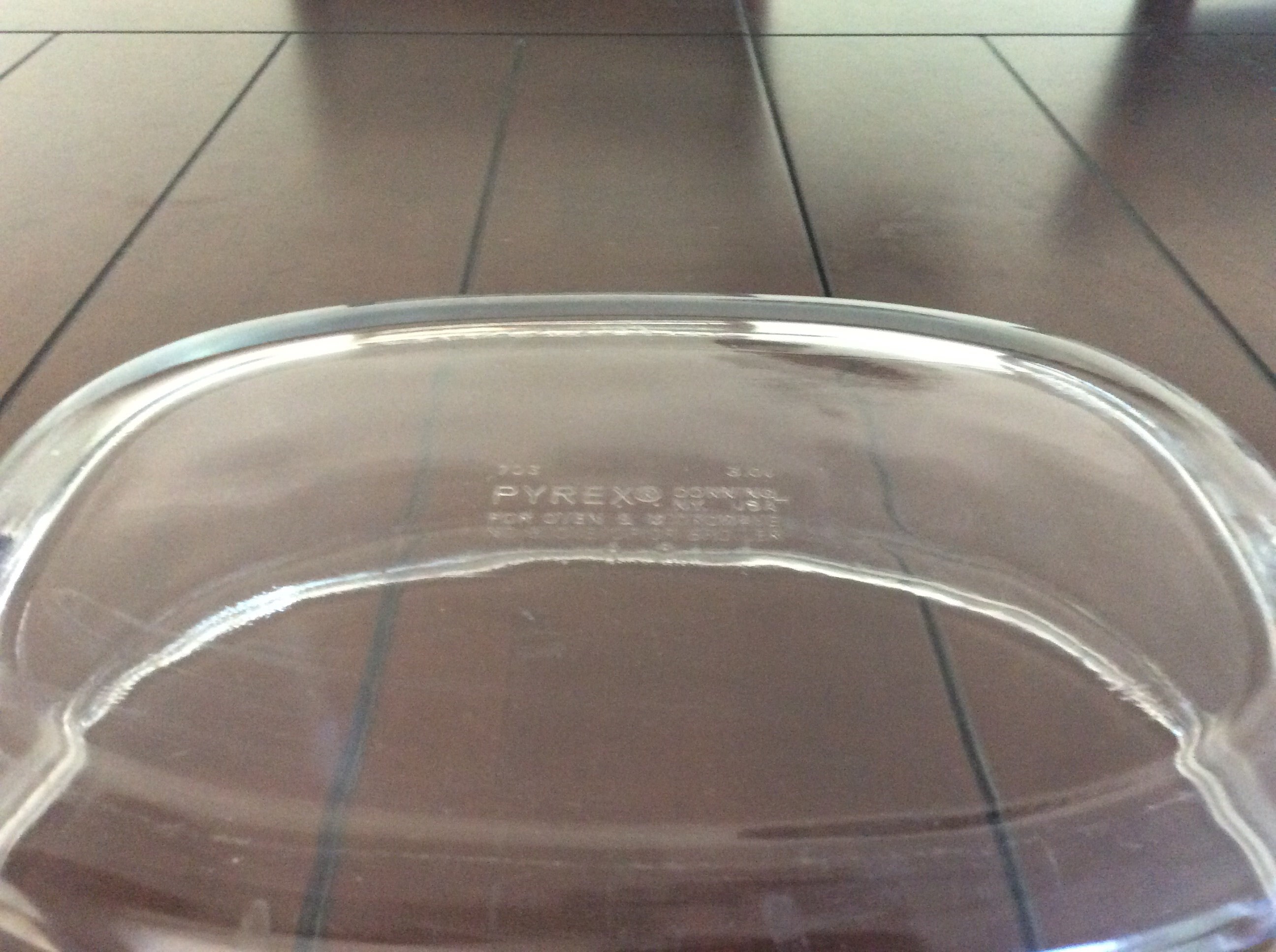 Vintage Pyrex 703 Clear Oval Roaster - Etsy