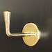 Solid Brass Hook Heavy-duty Wall Hooks Brass Home Decor Brass Clothes ...
