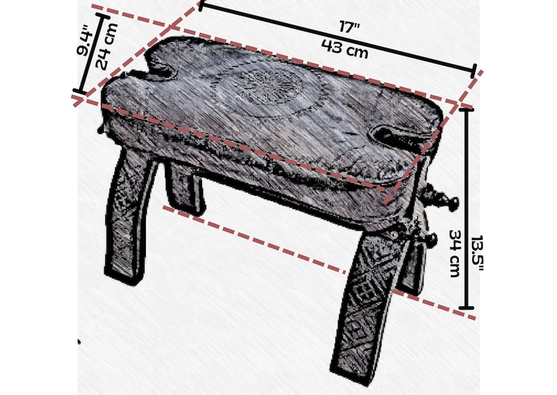 Brown Camel Saddle Stool Ottoman Bench Seat Wooden Camel - Etsy