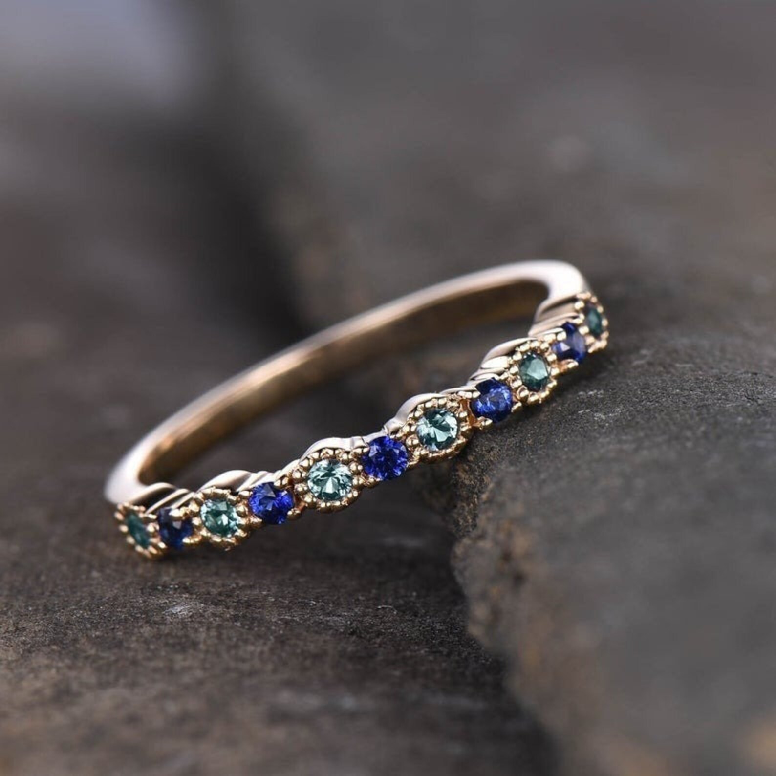 Alexandrite Gemstone Ring Alexandrite Ring Sapphire Gemstone | Etsy