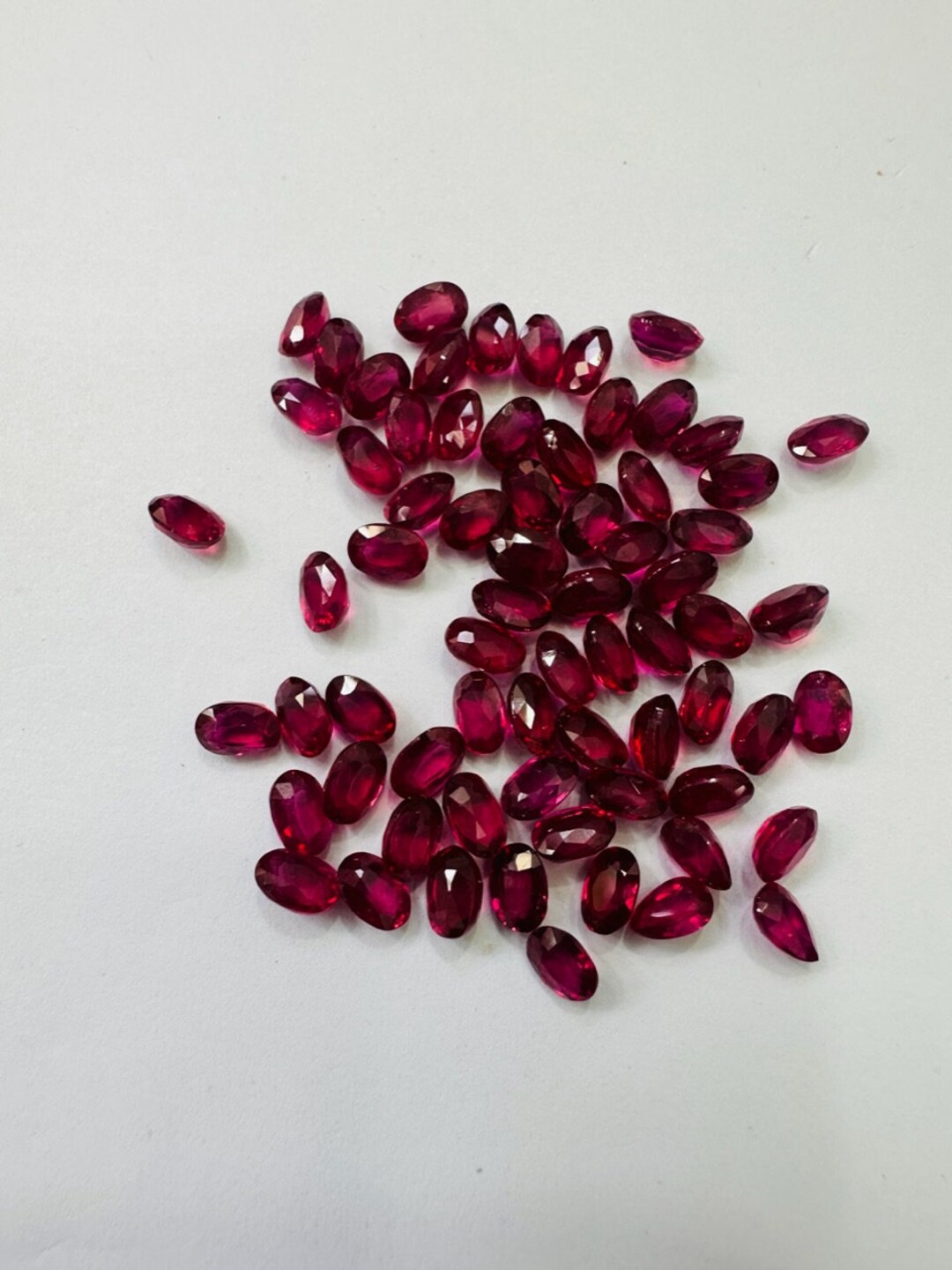 Natural Pigeon Blood Ruby From Africa Ruby Glass Filled Unique Gemstone ...