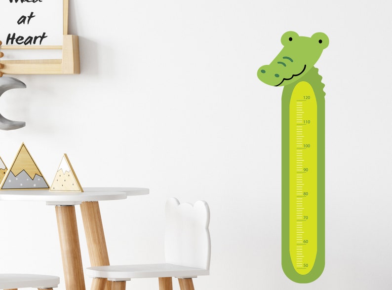 Height Chart Sticker Height Measurement Ruler Nursery Growth - Etsy