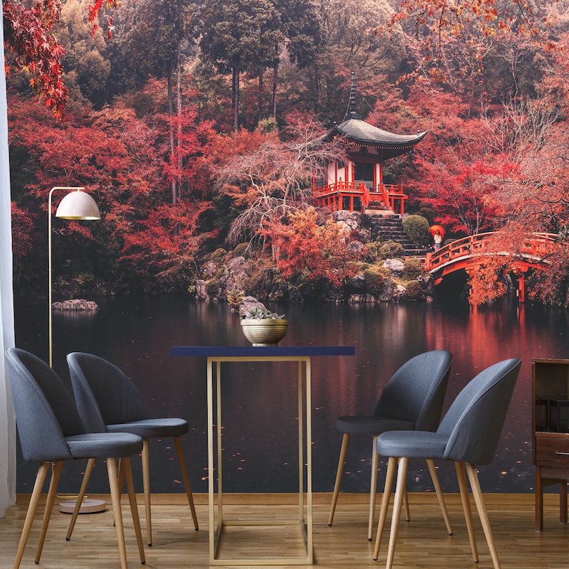 Japanese Wallpaper - Etsy