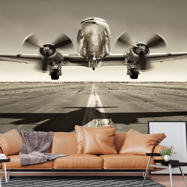 Plane Wallpaper - Etsy