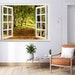 Forest Wall Decal Wall Sticker 3D Window Effect View Nature Landscape ...