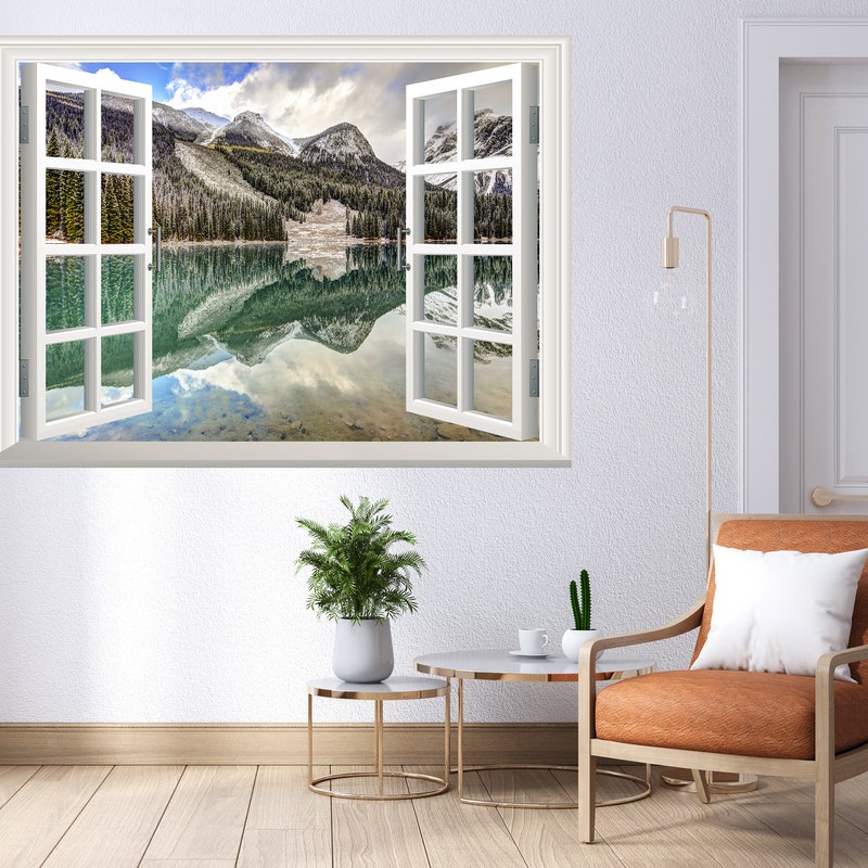 3d Window Wall Decal - Etsy
