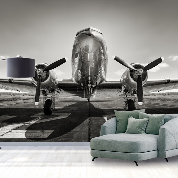 Airplane Wallpaper - Etsy