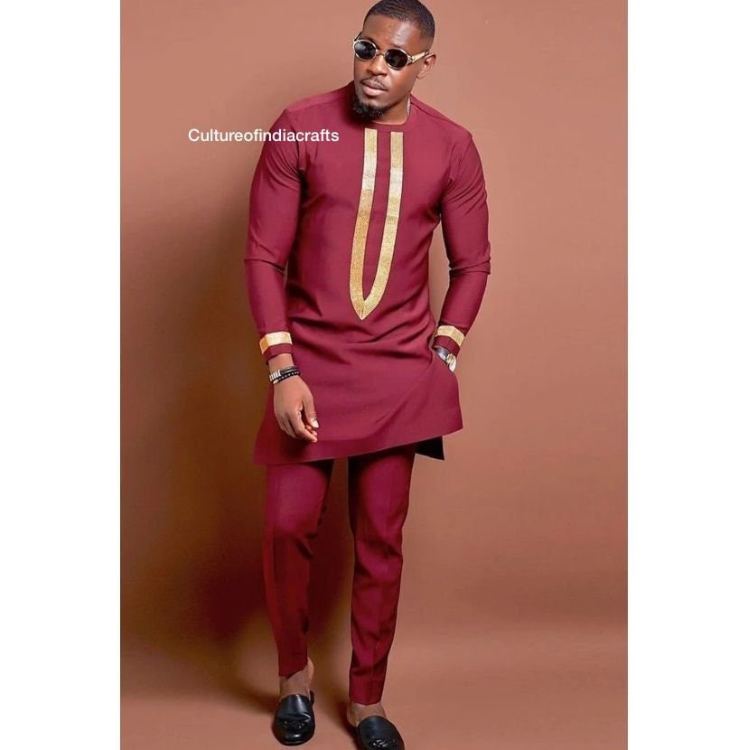 African Men Clothing African Dashiki African Grooms Men - Etsy