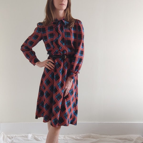 80s Secretary Dress - Etsy