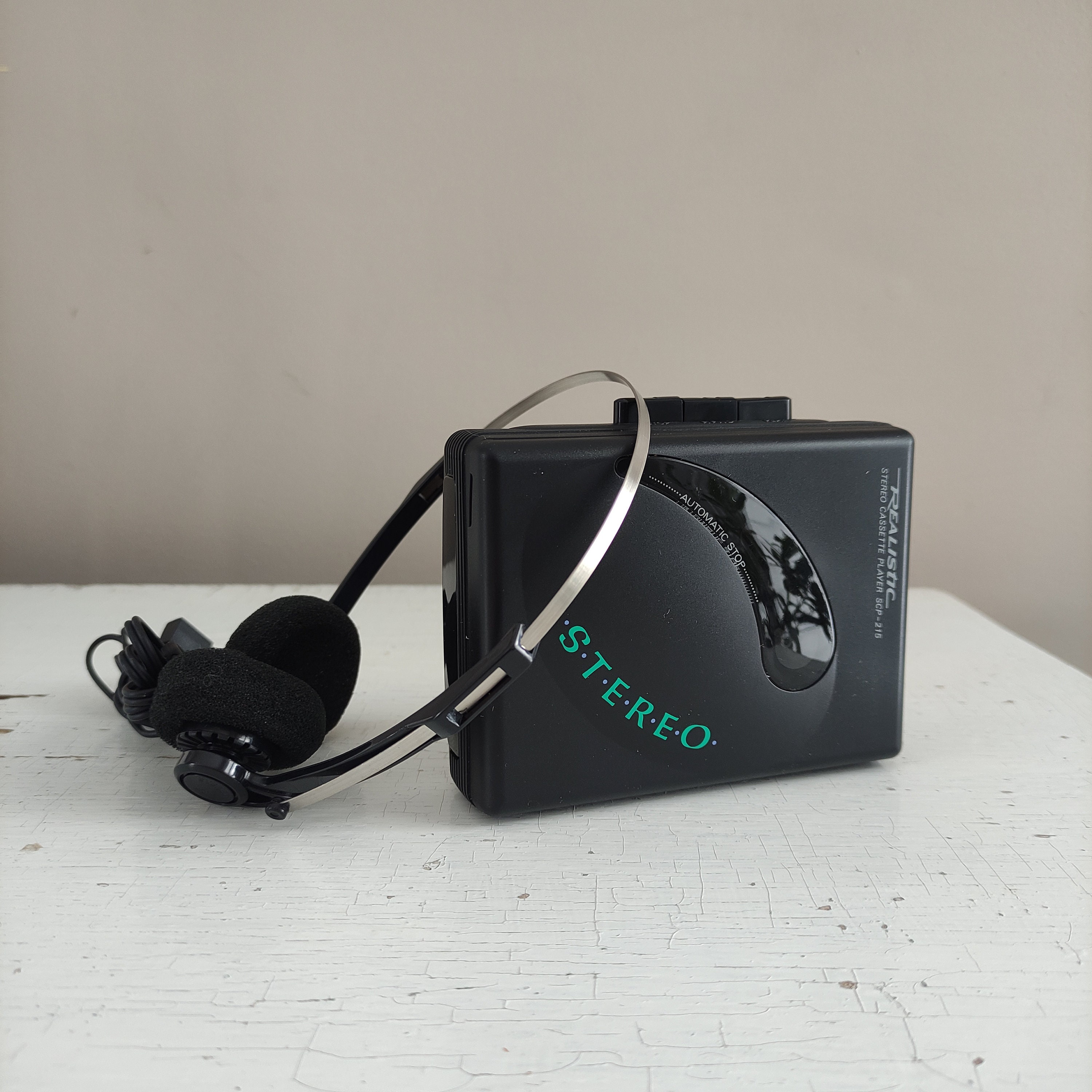 Vintage Realistic Stereo Cassette Player Walkman Brand New in Box - Etsy