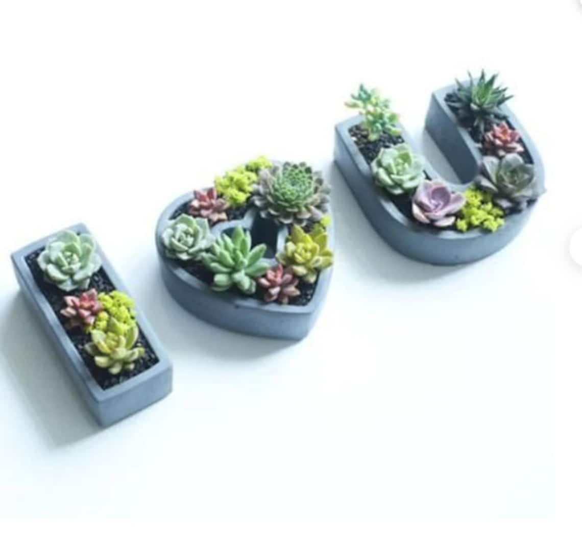 3D Print File Stl, 26 Letter Alphabet Pot, Vase, Hearth Pot - Etsy