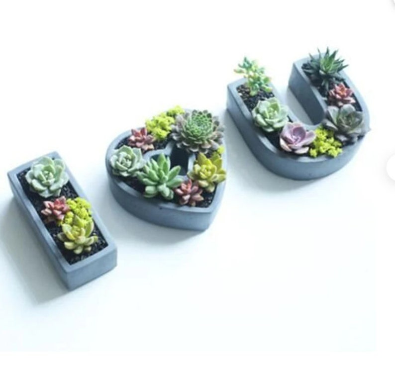 3D Print File Stl, 26 Letter Alphabet Pot, Vase, Hearth Pot - Etsy